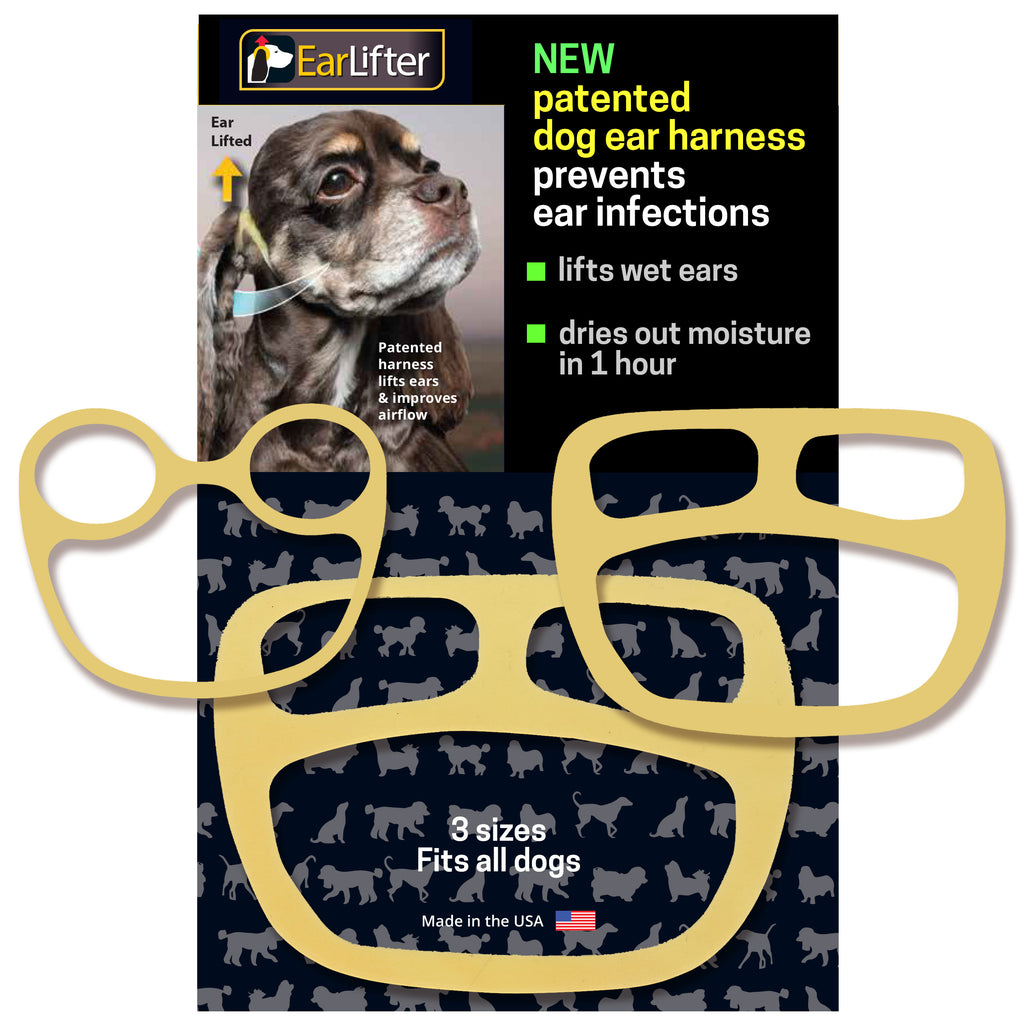 EarLifter Medical-Grade Latex Dog Ear Care Harness – DogEarLifter
